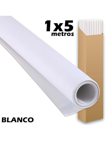 PAPEL KRAFT SADIPAL ROLLO 1X5M BLANCO